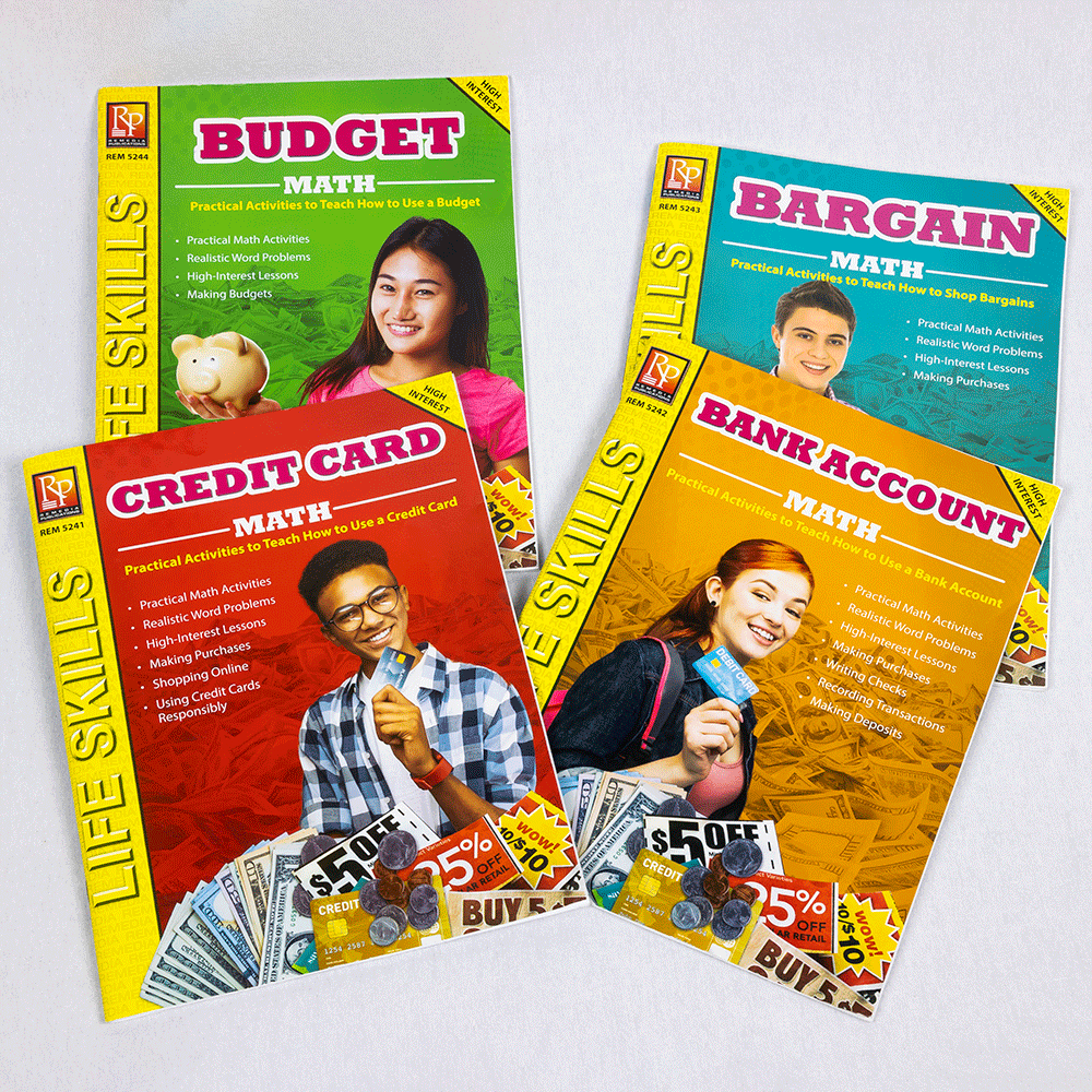 Life Skills Math Workbooks - Great for Reluctant Readers – Autism ...