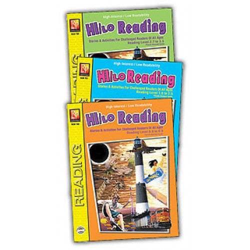 Hi-Lo Reading Workbooks: Reading Comprehension, Vocabulary, Fluency ...