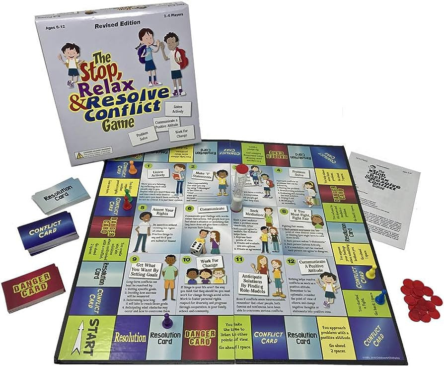 Stop Relax & Resolve Conflict - Social Emotional Learning – Autism ...